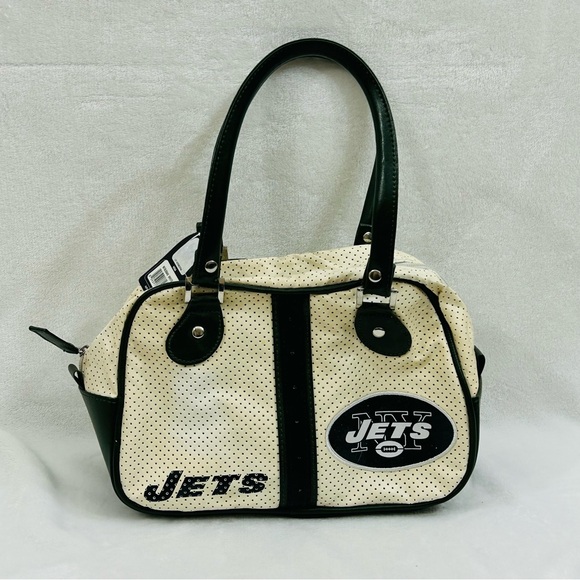 NFL | Bags | New York Ny Jets Nfl Football Perfect Bowler Hand Bag ...